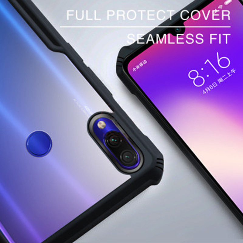 Phone Casing For Redmi Note 7 5 6 Pro 7s 5 Plus 4 4X 7S Case Black Anti ...