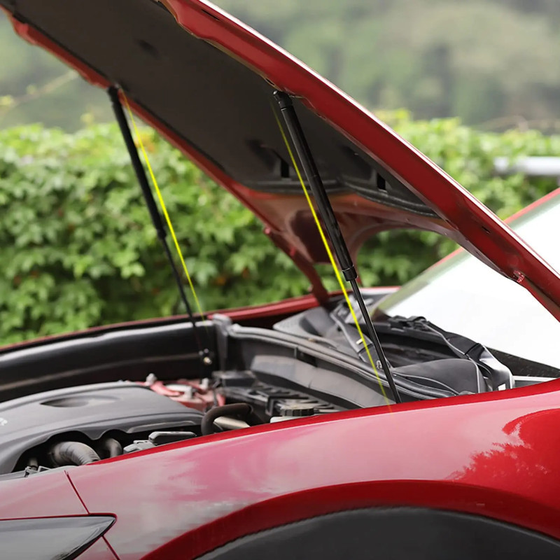 Stainless Steel Front Engine Hood Struts Bonnet Shocks Absorbers Dampers Lift Support for Mazda ...