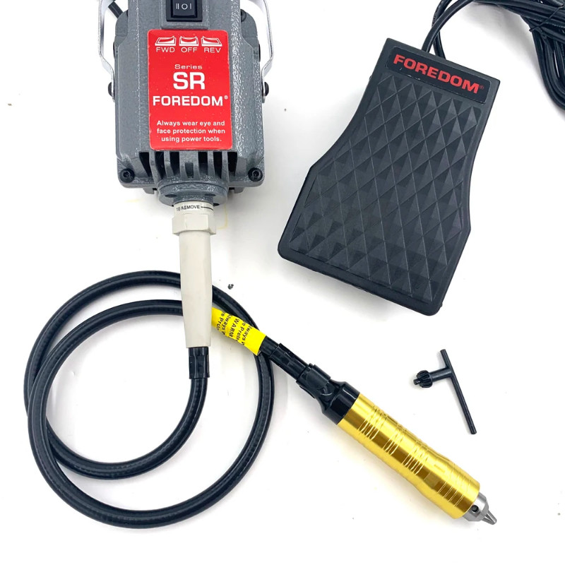 6mm collect Grinder Flexshaft Rotary Hanging Motor Foredom sr Flexible ...