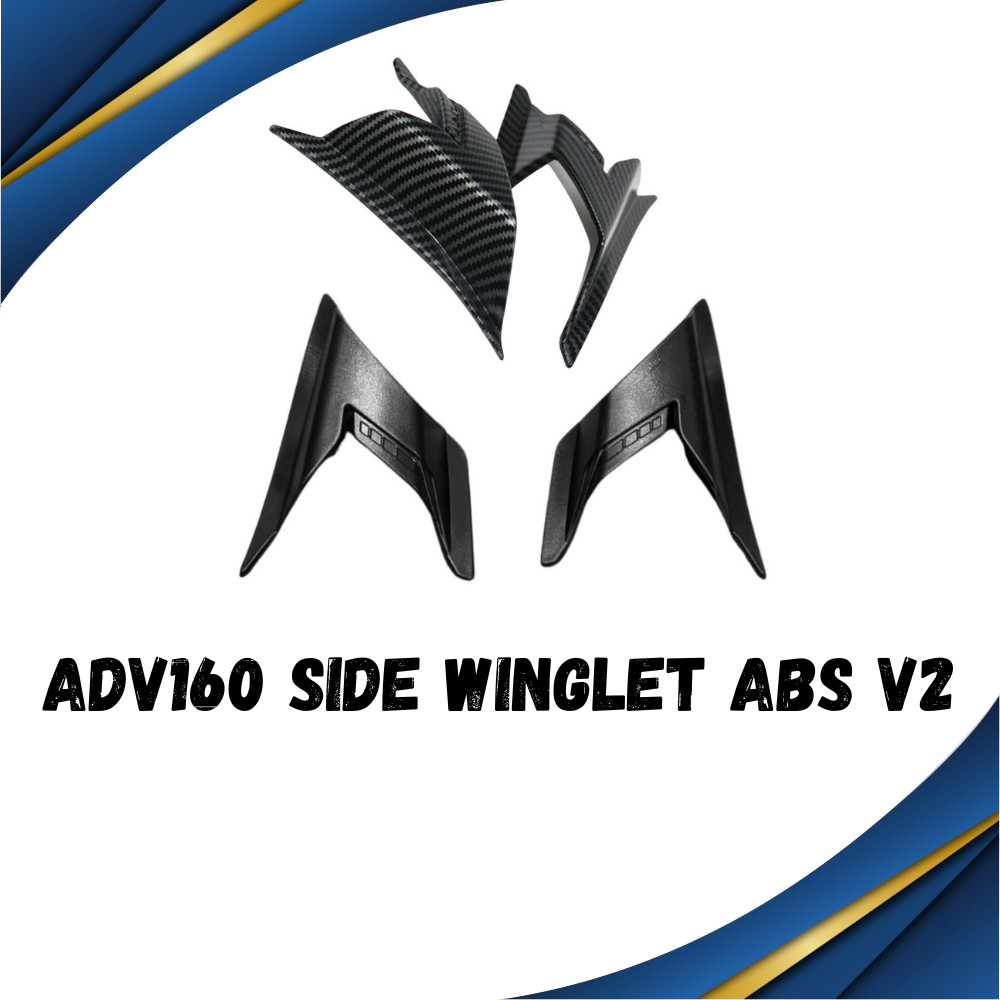 Honda ADV160 Side Winglet V2 Front Fairing Winglets Aerodynamic Wing ...