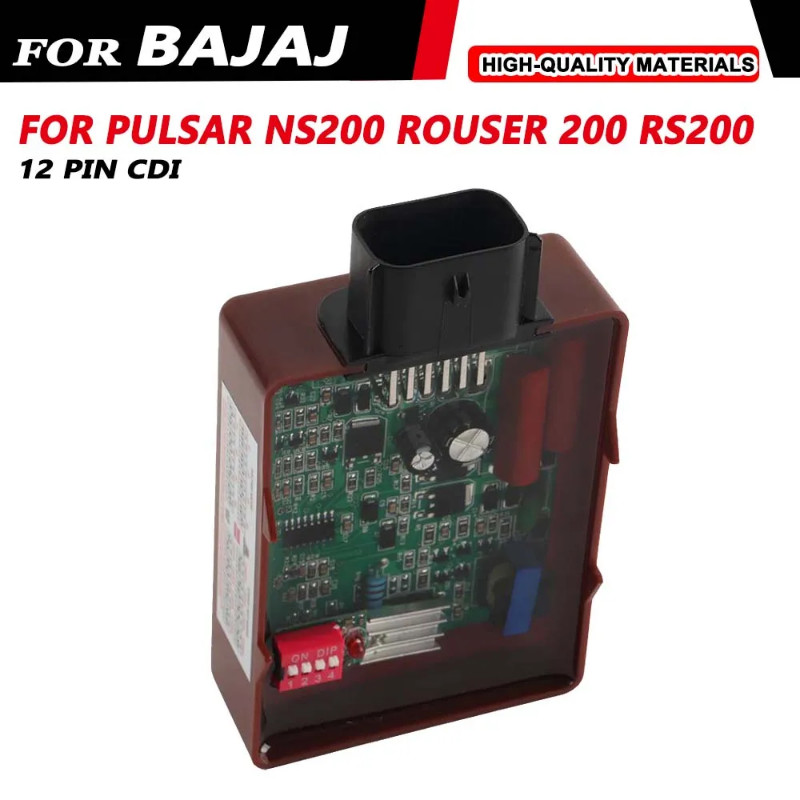 Motorcycle 12 Pin AC CDI Box Adjustable Igniter System Unit For BAJAJ ...