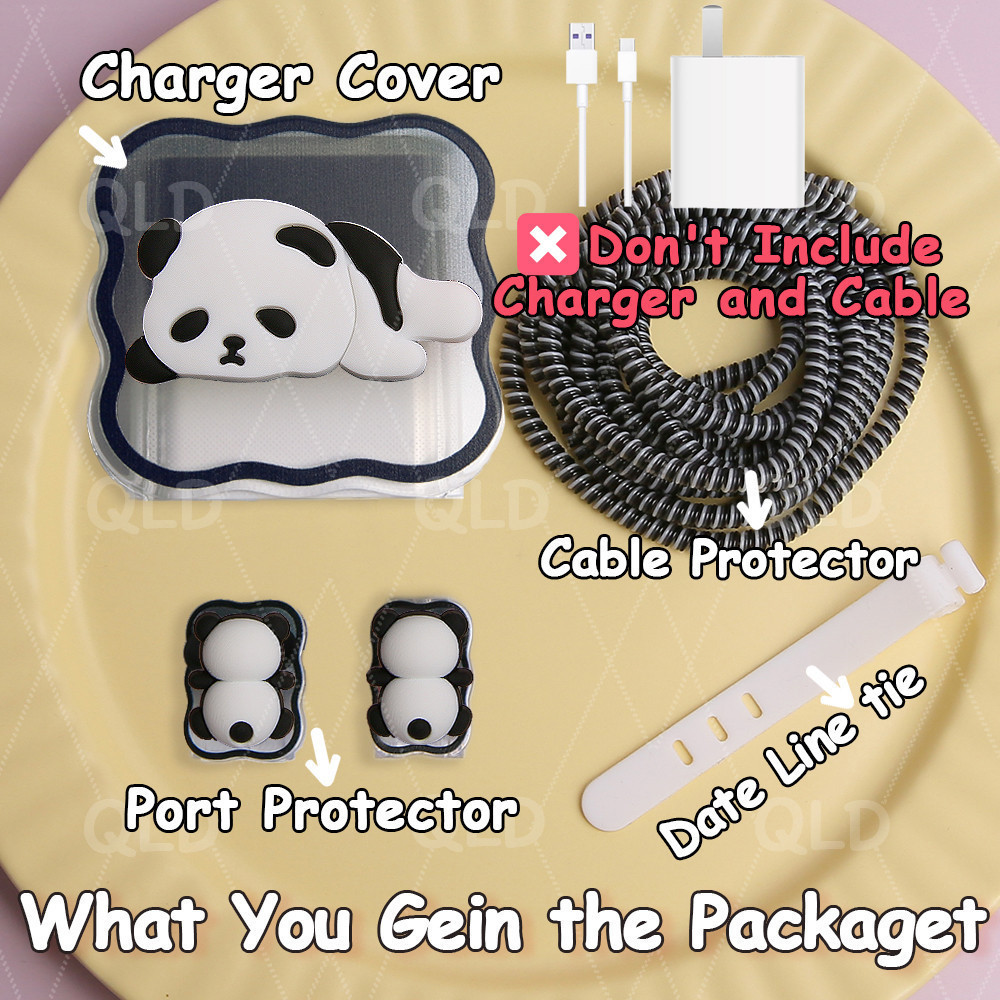 Snoopy Panda Labubu Shiba Inu Charger Protector for Honor 35w Charger ...