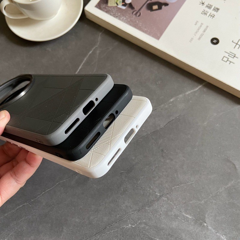 Rhombus Pattern Leather Phone Case for Vivo X200 Pro X100s X100 Ultra ...