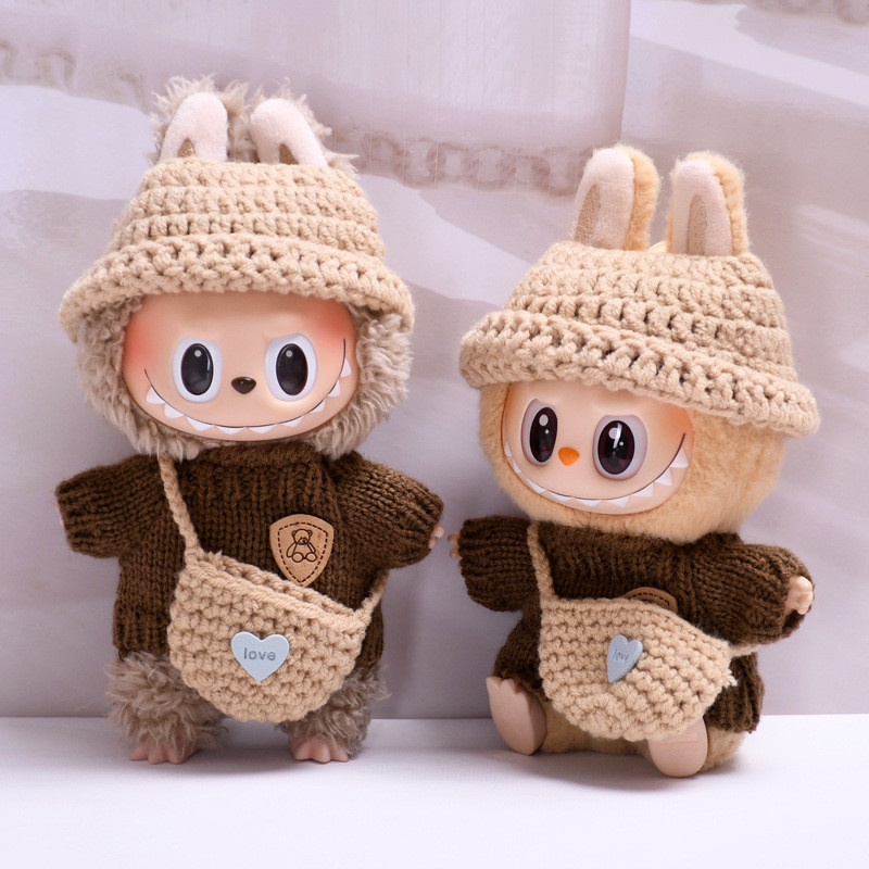 Only Labubu Clothes] One Second Generation Labubu衣服 Pendant Sitting ...
