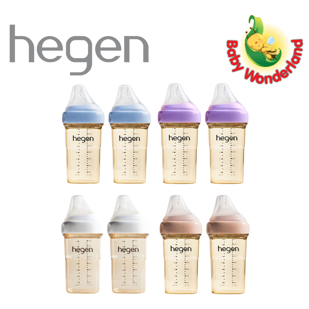 [Original] Hegen PCTO PPSU 240ml/8oz Feeding Bottles - 2pcs | Shopee Malaysia