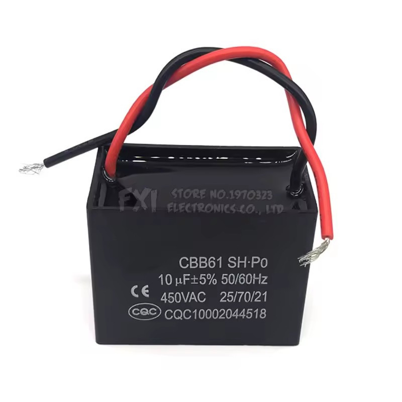 CBB61 starting capacitance AC Fan Capacitor 450V CBB Motor hjxrhgal Run ...