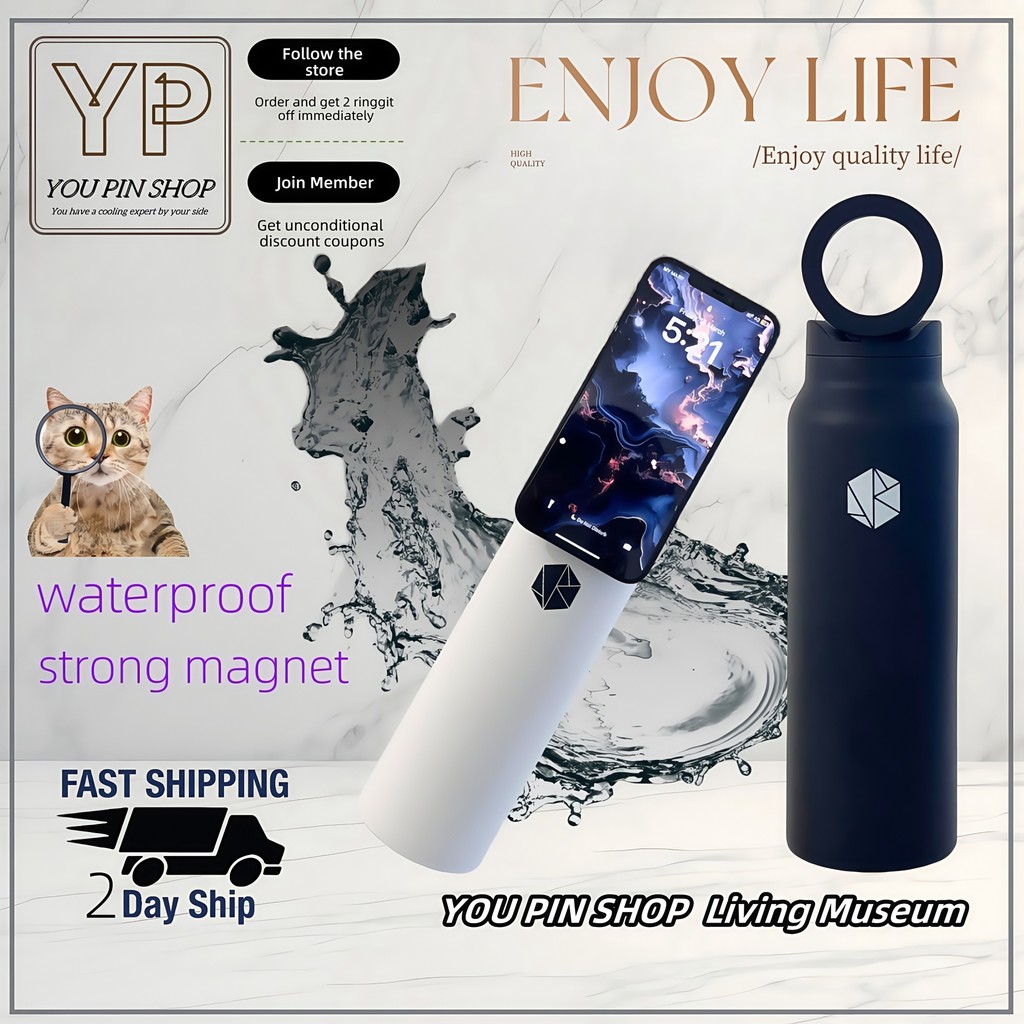 ONYX Flask Pro - 710ML Magnetic Flask Water Bottle BPA FREE Leakproof ...