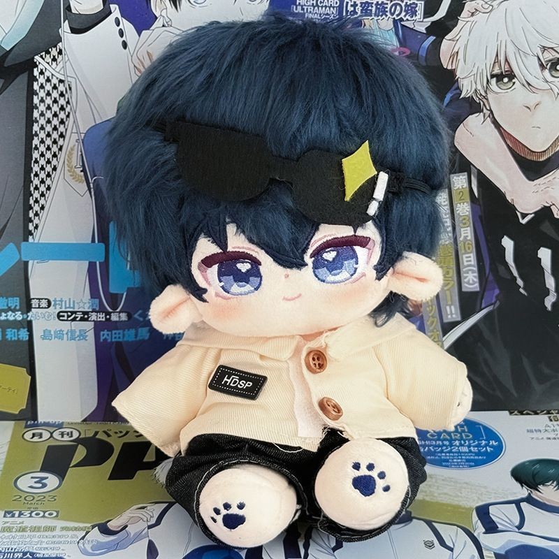 BLUE LOCK Isagi Yoichi peripheral anime doll Doujin 20CM Cute Stuffed ...