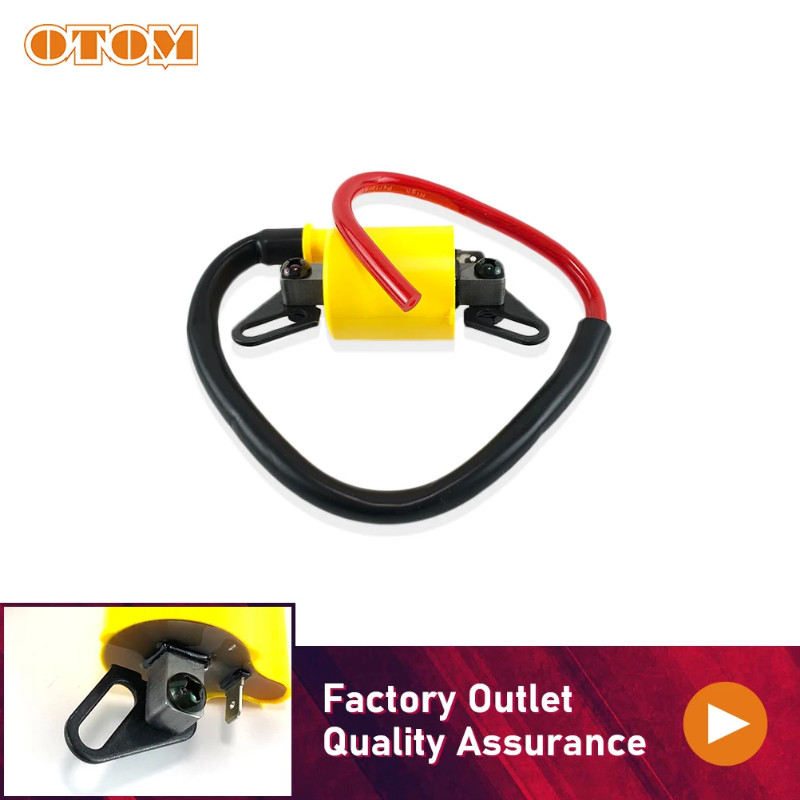 OTOM New Motorcycle Ignition Coil Universal For ATV UTV Dirt Bike ...