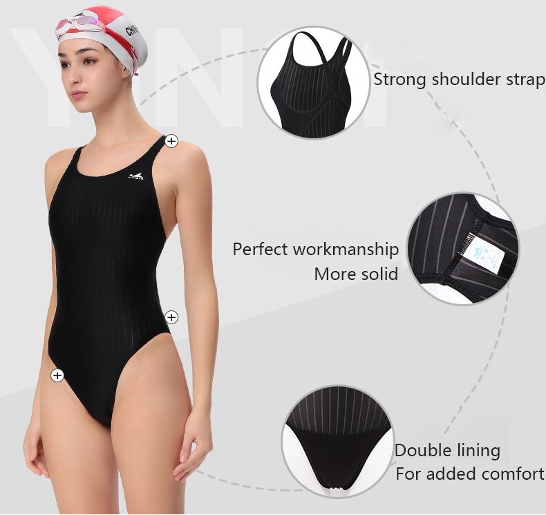 Yingfa Girls swimwear One Piece Swimsuit 2022 Sportswear Professional ...