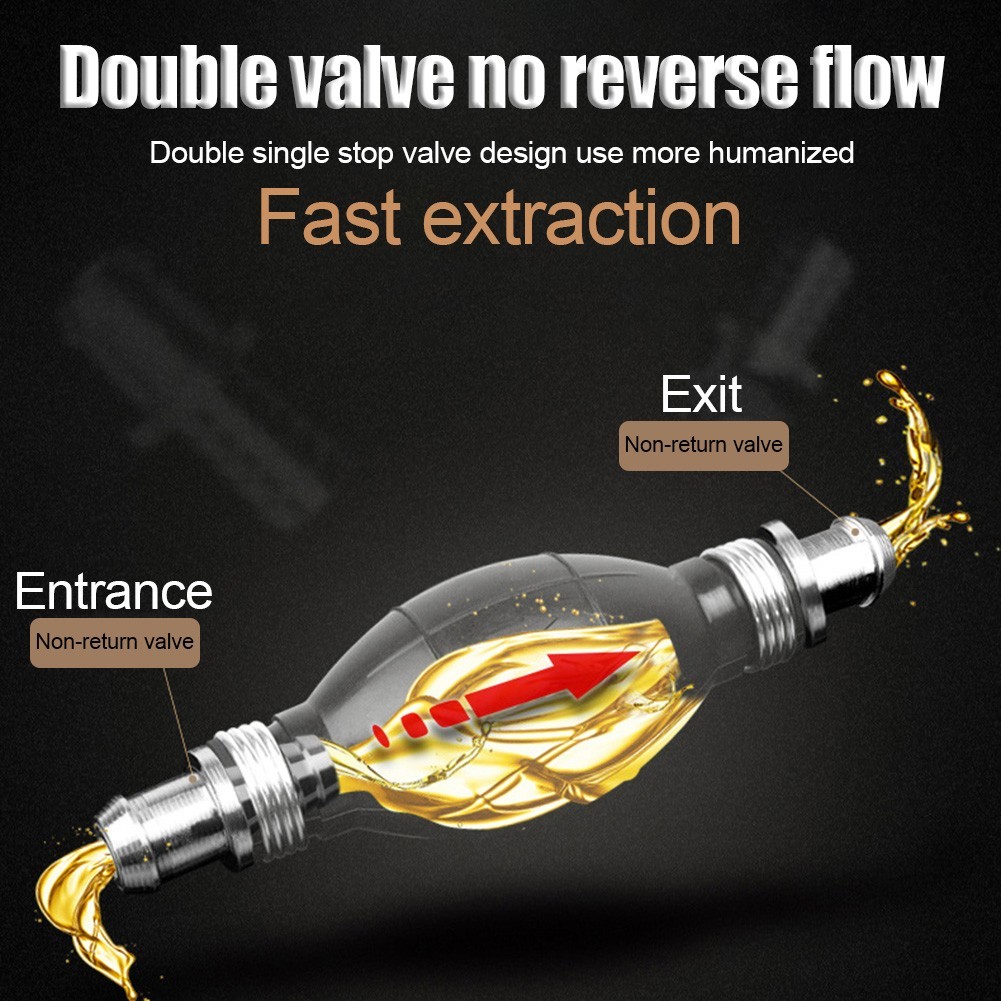 1Pcs 6/8/10/12mm Fuel Pump Hand for Primer Siphon Transfer Liquids ...