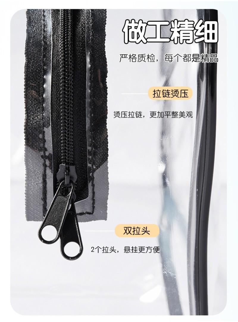 Labubu V3 Storage Bag Cartoon Labubu Cover PVC High Transparent Baby ...