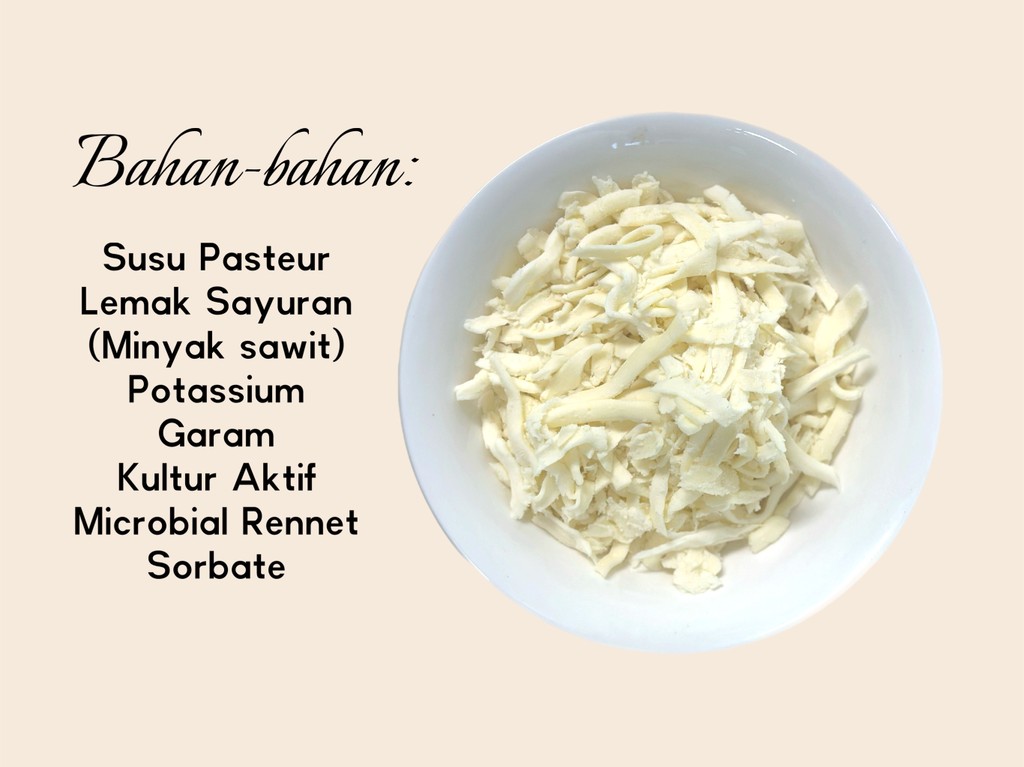 SMART Shredded Mozzarella Cheese | Keju Mozzarella Parut Halal Mesir ...