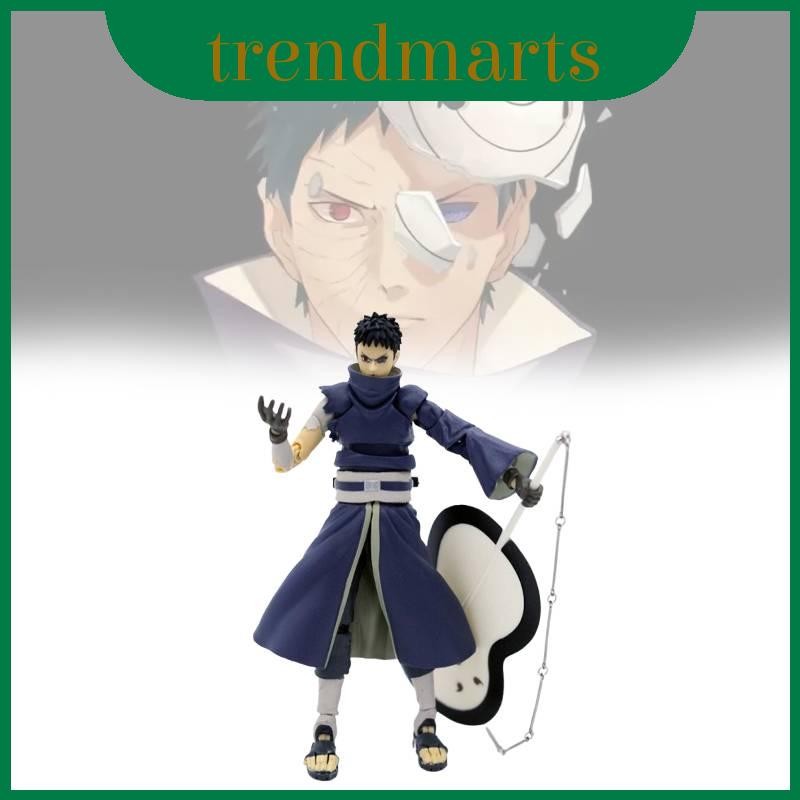 Naruto Shf Obito Uchiha Action Figure Collectible Stylish Pvc 15cm Blue ...
