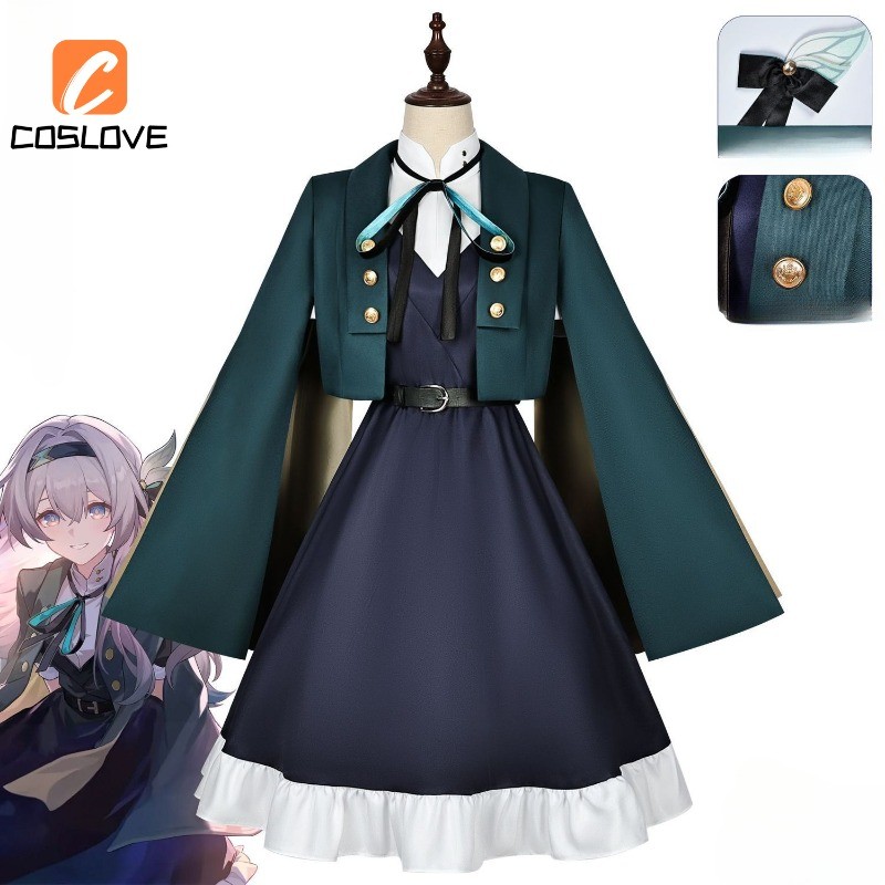 Anime Game Honkai Star Rail Firefly Midsummer Eve Cosplay Clothing Full ...