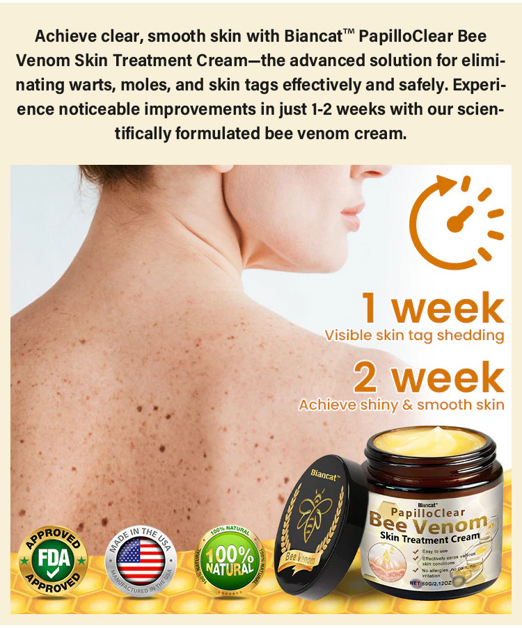 【Ship in 24H】Bee Venom Skin Scar Removing And Smoothing Cream/Lighten ...