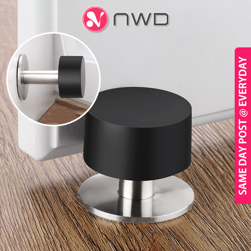 𝗦𝗘𝗖𝗨𝗥𝗘 𝗖𝗟𝗢𝗦𝗨𝗥𝗘 》Stainless Steel Door Holder Stopper Hardware Doorstop ...