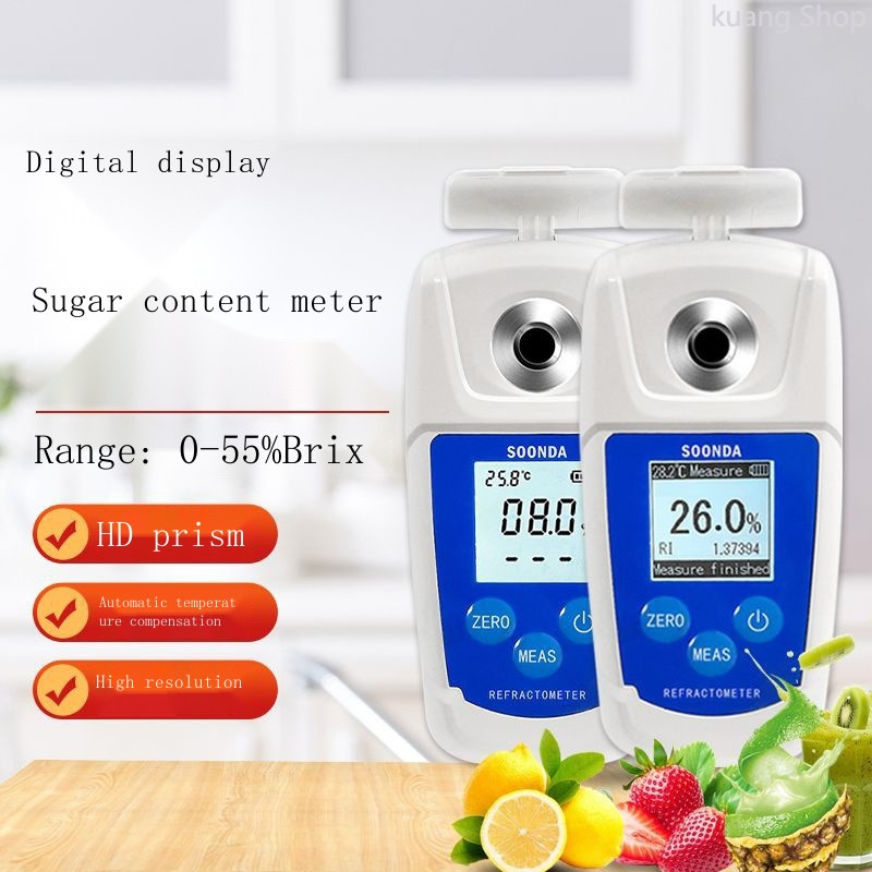 Portable Fruit Juice Sweetness Tester, Melon And Fruit Concentration ...