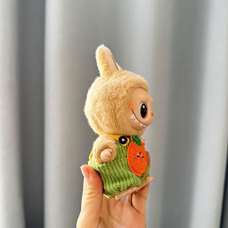 [Clothes only] For 17 CM labubu V1/V2 Labubu clothes pendant Labubu pit ...