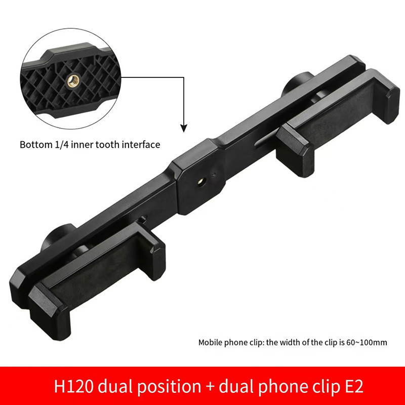 Multi-camera cell phone clip one-clip cell phone live stand accessories ...