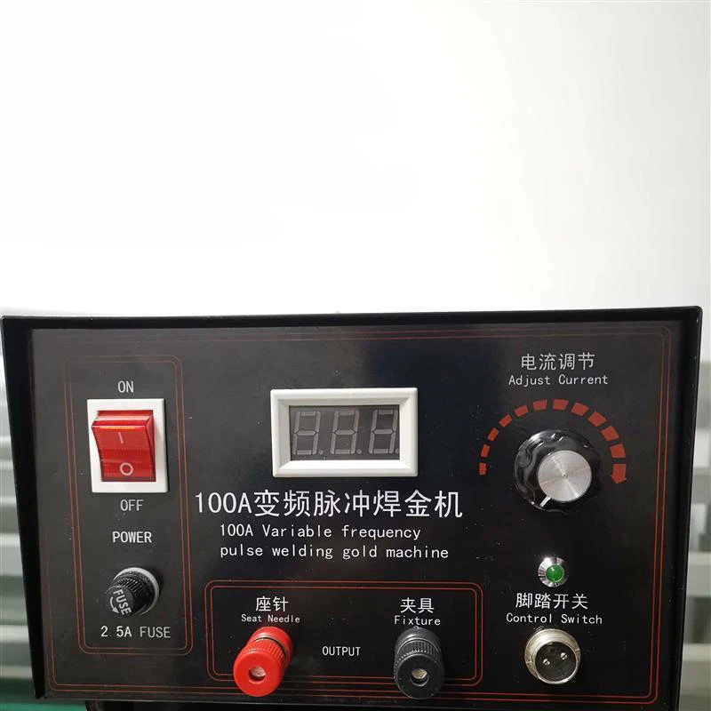 100A Pulse Spot Welding hand held pulse spot welder digital display ...