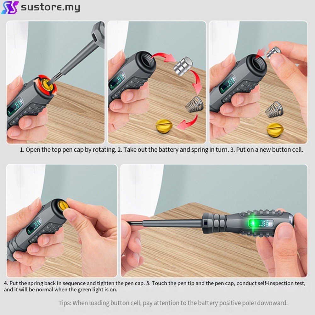 [Super] High-torque ElectricPen Colored HighLight Tester Pen ...