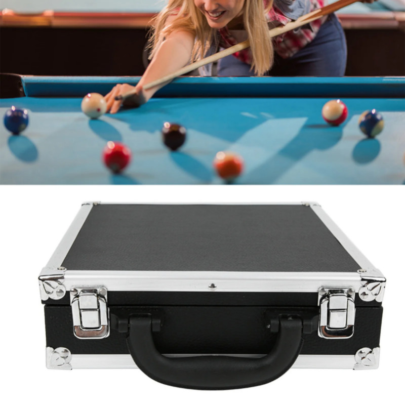 Snooker Billiard Balls Storage Box Pool Carrying Case Accessory with ...