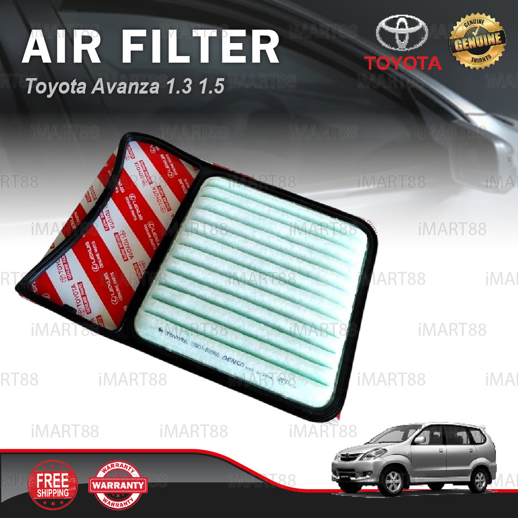 Toyota Air Filter Avanza 1.5 2006-2015 Toyota Rush Penapis Udara 17801 ...