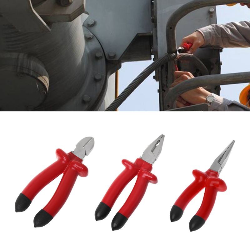 in stock cozy* Heavy Duty Insulated Cutting Plier 1000V For Electrician ...