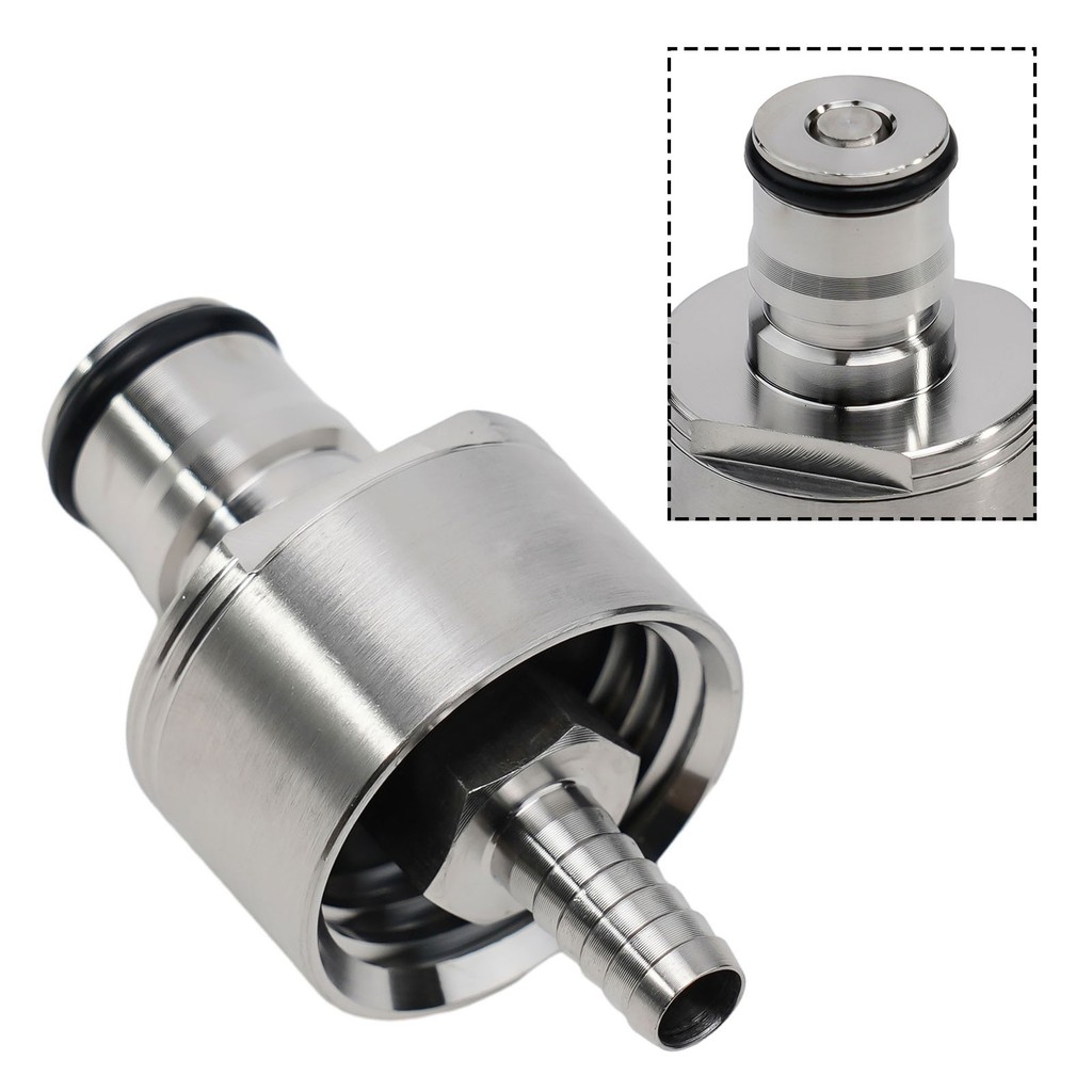 Stainless Steel Carbonation Cap Ball Lock Cap for Home Brewing Beer ...