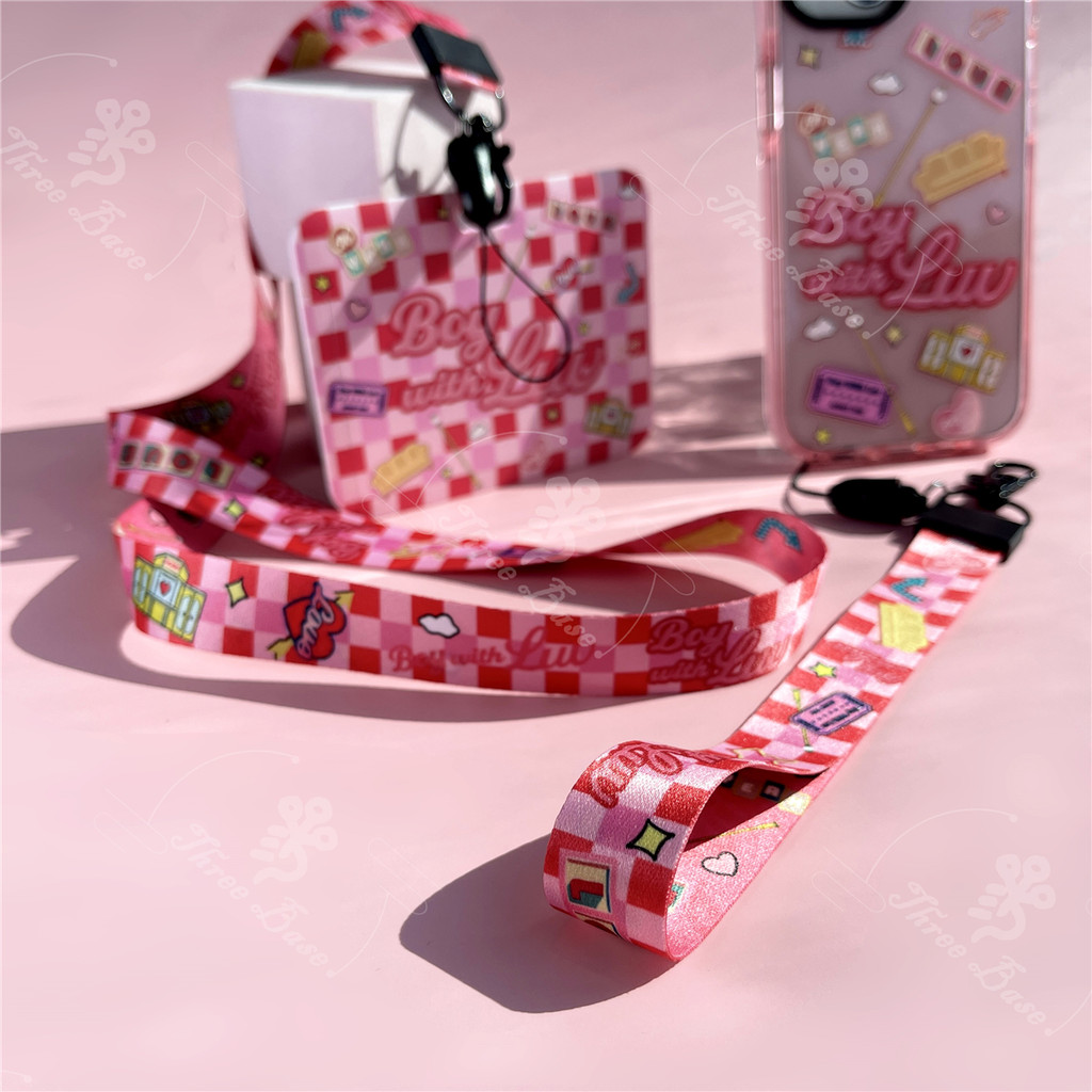 Lanyard KPOP DNA JIN Happy V FRIENDS LAYOVER HEAVEN JUNGKOOK GOLDEN JIMIN MUSE Neck rope ...