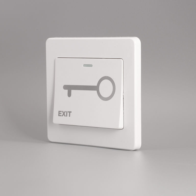 Wall Type 86 Access Control Switch Outing Button Concealed Automatic ...