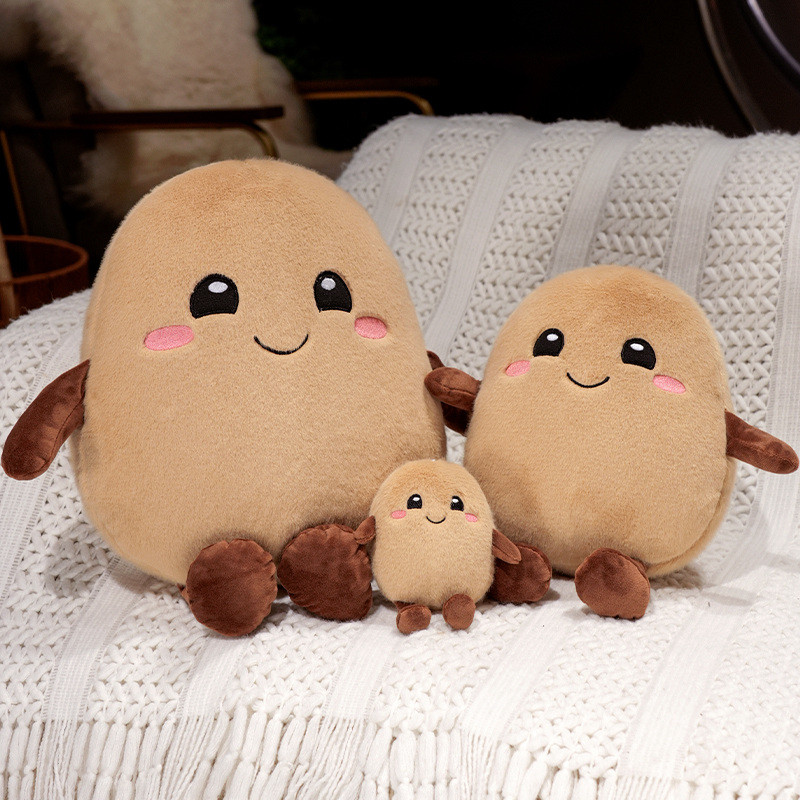 PLUS High Quality Creative and Fun Potato Plushy Doll Imitation Potato ...