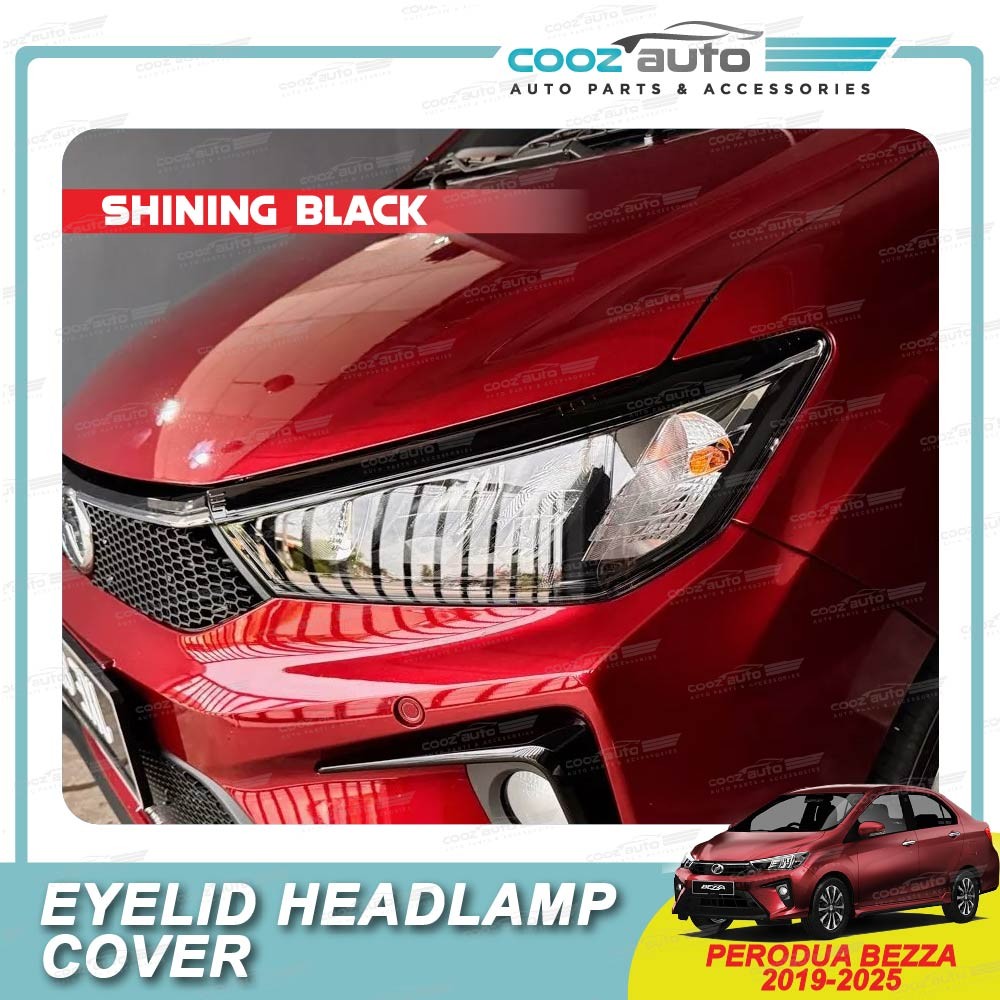 Car Eyelid Eye Lip Front Headlamp Cover V2 Perodua Bezza 2019 - 2025 ...