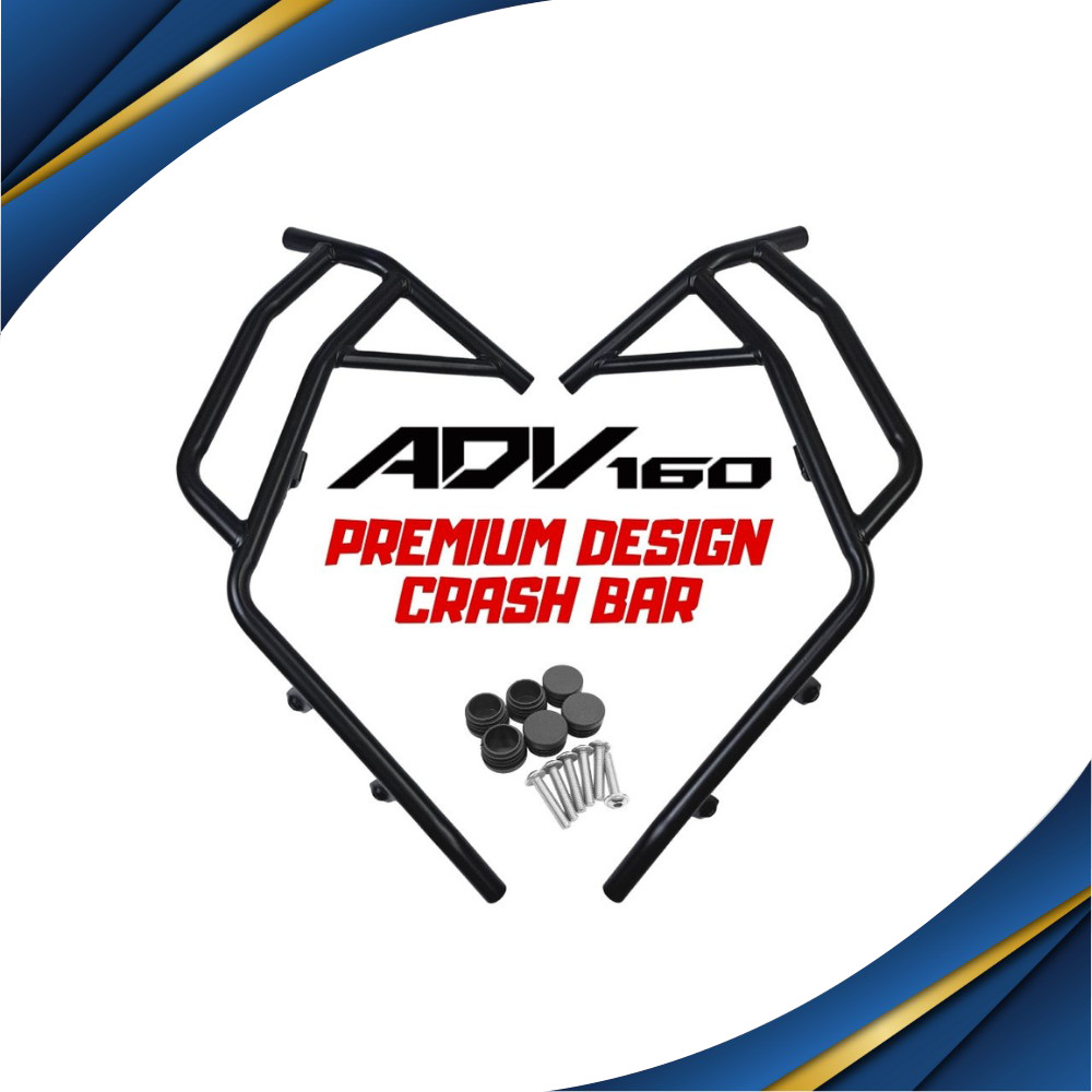 Honda ADV160 Heavy Duty Premium Design Crash Bar Frame Solid Strong Harden anodized Perfect ...