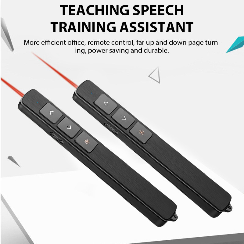 Wireless Laser Pointer Presenter USB Remote Control Presentation Laser ...