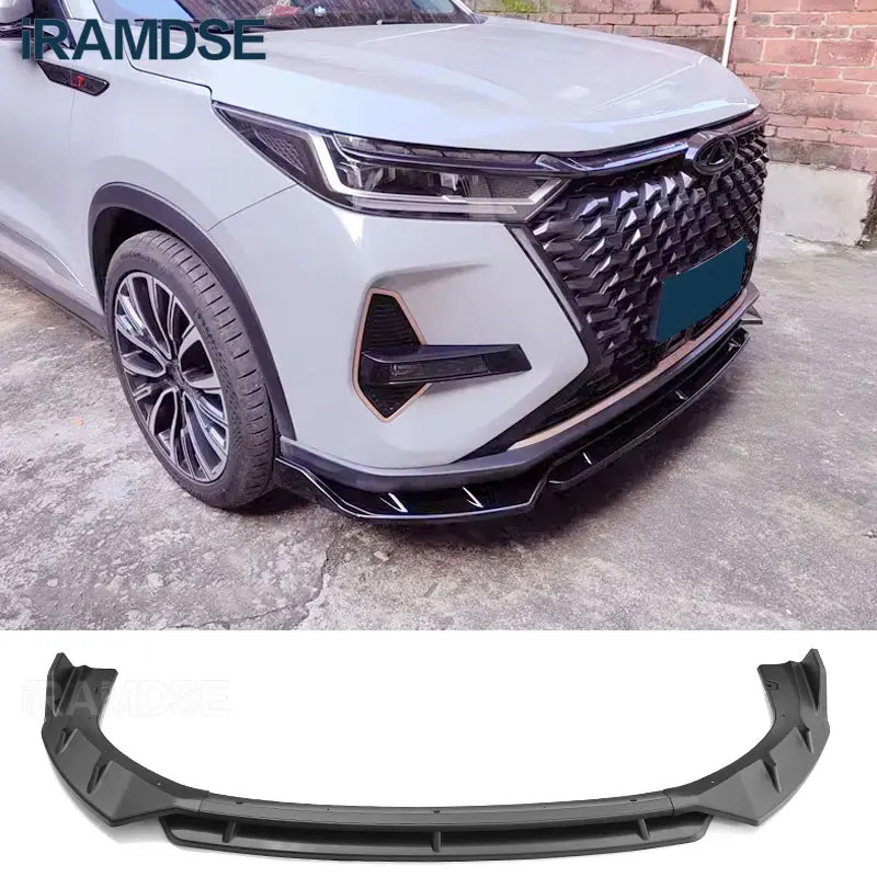 Front Splitter for Chery Tiggo 8 Pro Bumper Spoiler Car Body Kit 2022 ...
