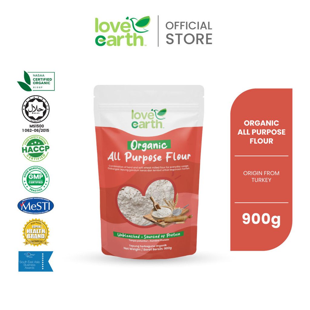 Organic All Purpose Flour 900g | Shopee Malaysia