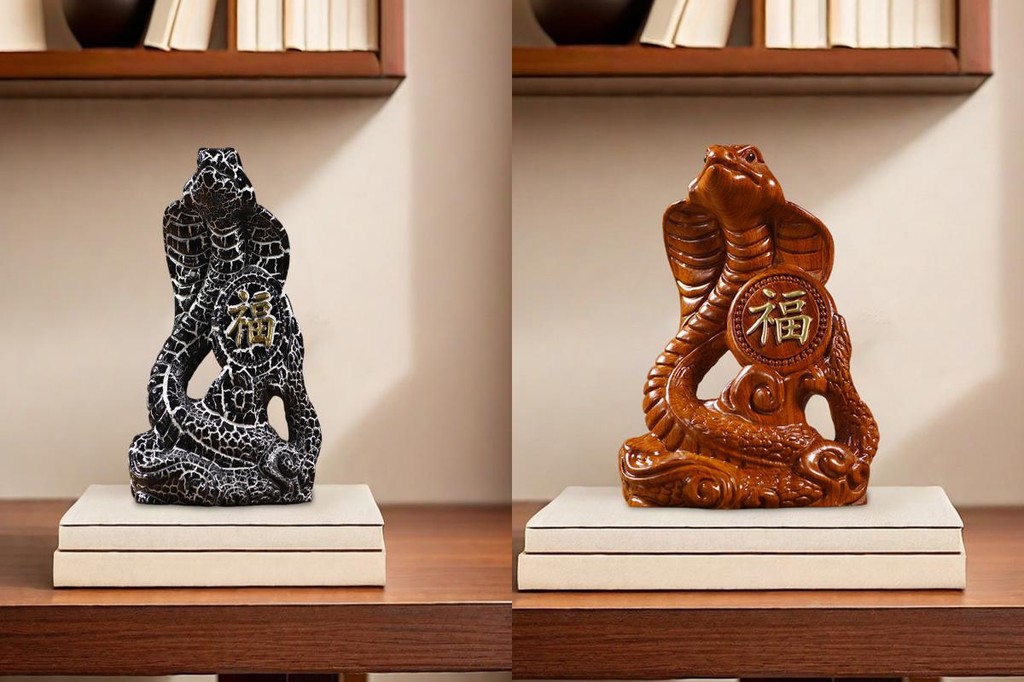 PEN| Snake Statue for Housewarming Chinese Zodiac Snake Figurine 2025 ...