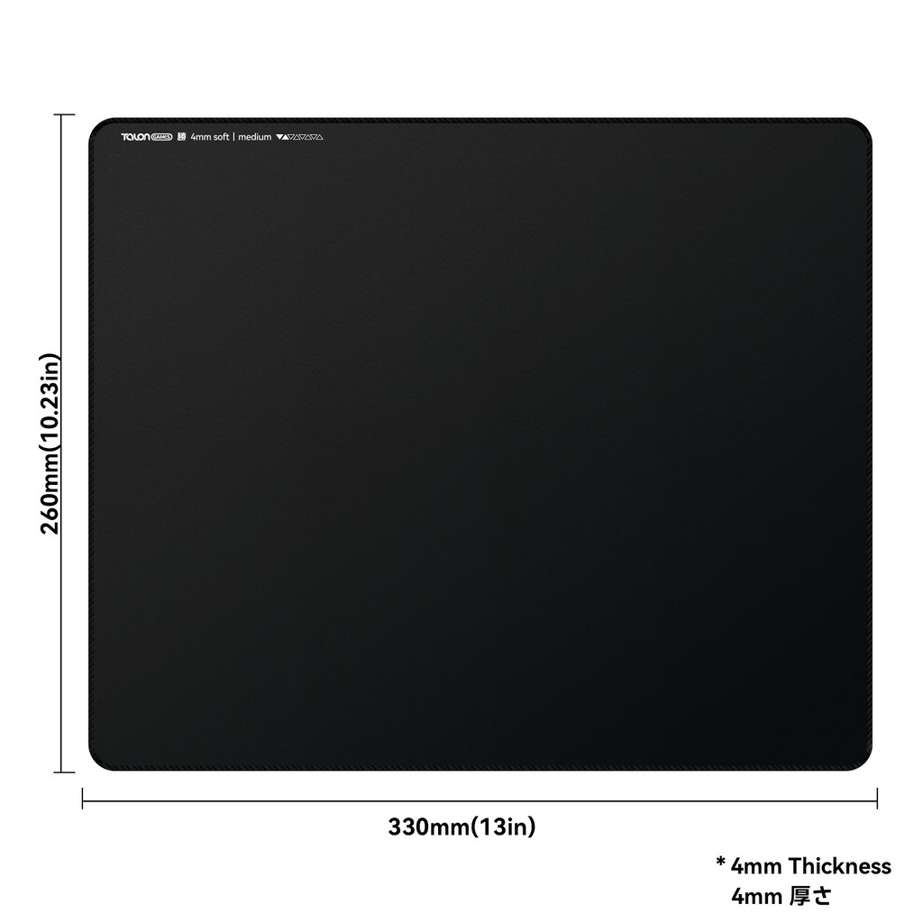 TALONGAMES eSports Gaming Mouse Pad Control type Fabric Cross Anti Slip ...