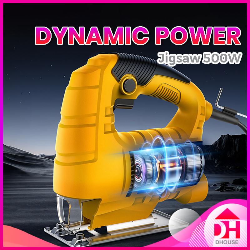 500W Electric Jig Saw Machine High Speed Wood Metal Cutting Hardware ...