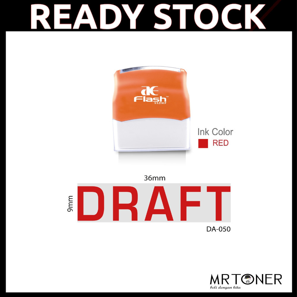 (DRAFT) AE Ready Made Stamp / Ready Made Chop / Stock Stamp DA-050 ...