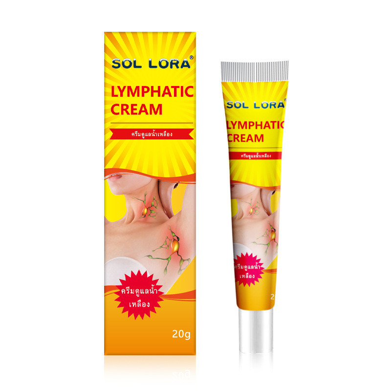 Lymphatic Detox Cream Lymph Ointment Neck Anti-Swelling Cream Armpit ...