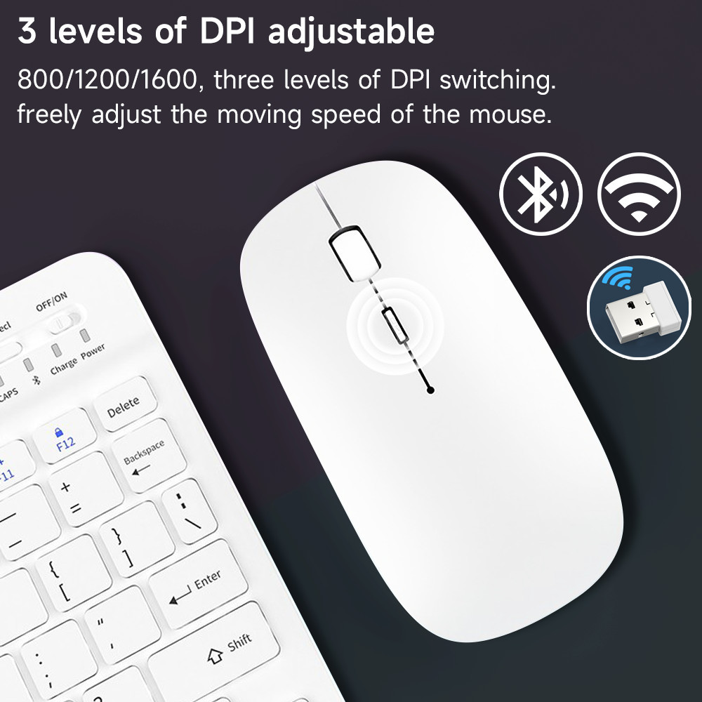 Universal Wireless Keyboard for Samsung Galaxy Tab S10 FE+ 13.1"2025 ...
