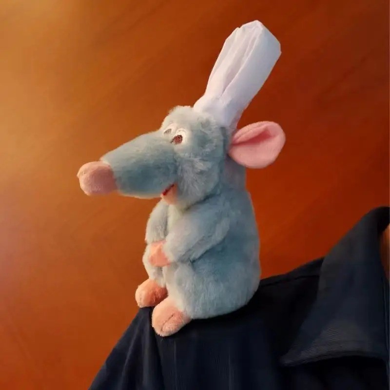 Ratatouille Chef Remy Magnetic Plush Toy Room Decora Doll Kids Shoulder ...