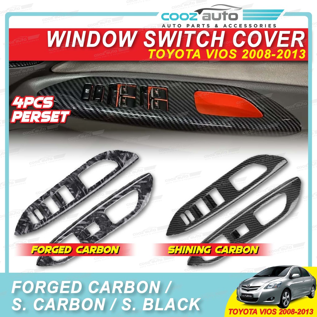 Toyota Vios NCP93 2008 - 2013 Car Window Switch Panel Frame Cover ...