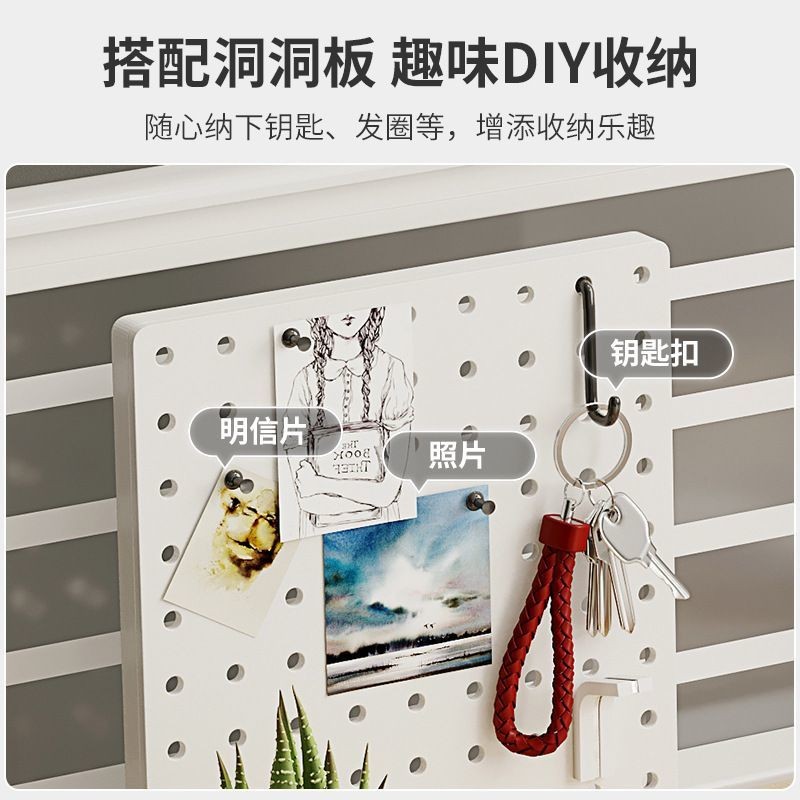 Computer Right-angle Elevated Rack With Hole Board Desktop Storage Rack ...