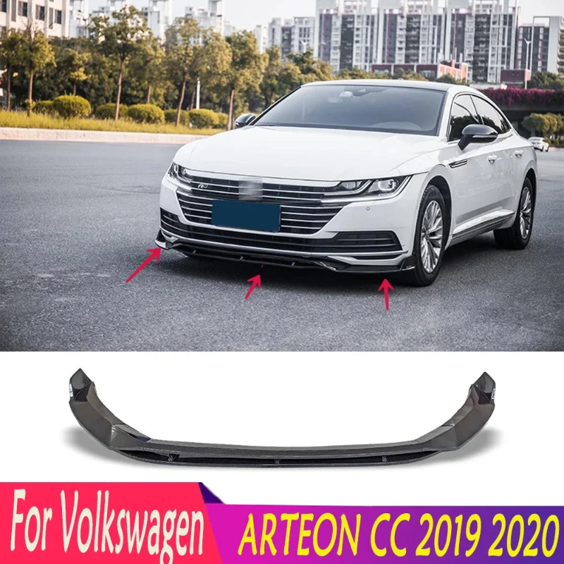 For Volkswagen ARTEON CC 2019 2020 High Quality Car Front Bumper Lip ...