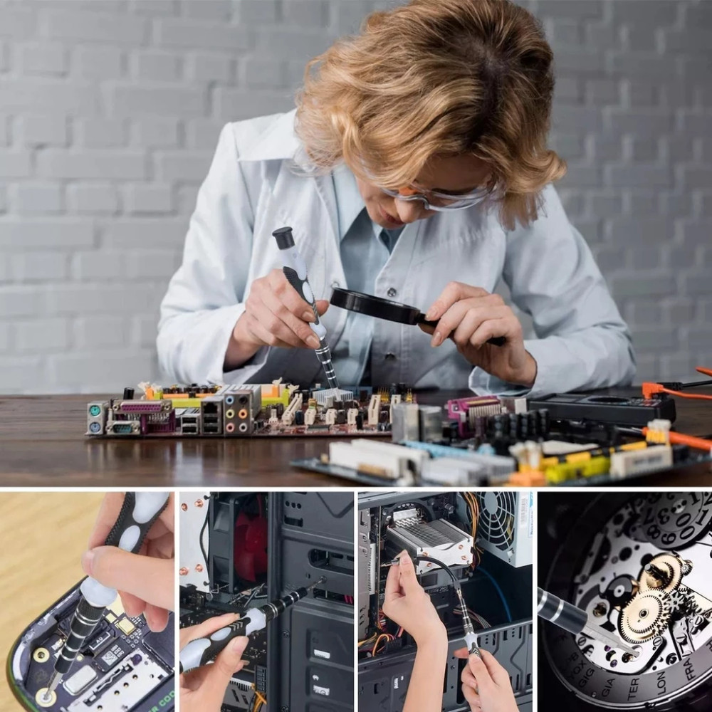 115 in 1 Precision Screwdriver Set – Mini Repair Toolkit for PC, Laptop ...