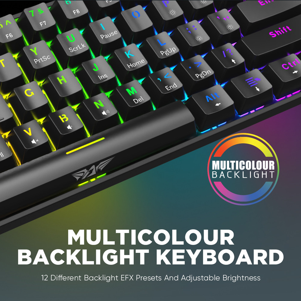 Armaggeddon MKA-1C Nex (61 Keys) Mechanical Gaming Keyboard | Shopee ...